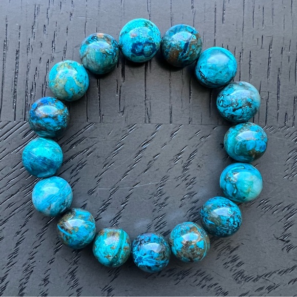 Jewelry | Phoenix Turquoise Bracelet 14mm 7 725 | Poshmark